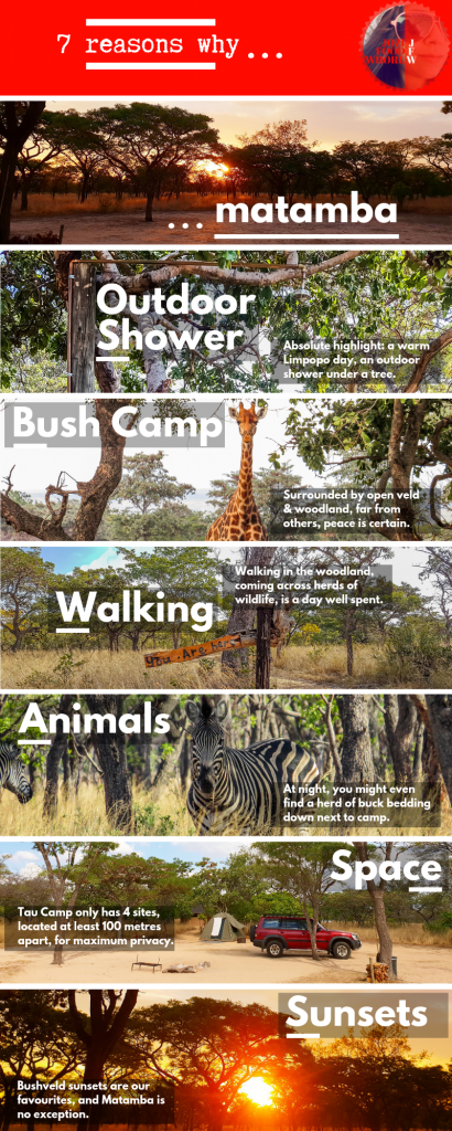 7 Reasons Why … Matamba Bush Camp – Jozi Food Whore